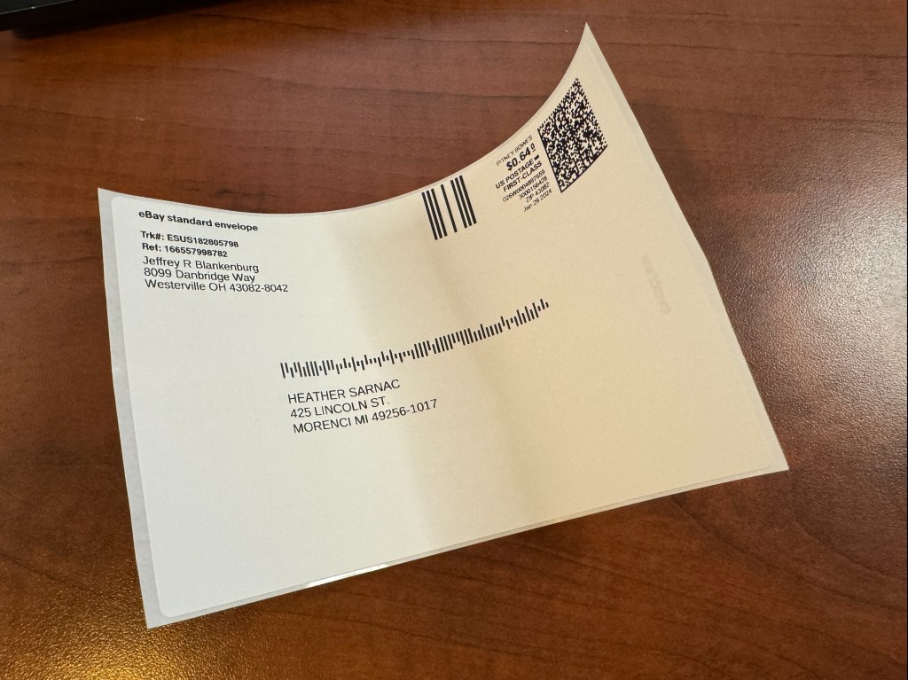 Shipping Cards on eBay – JEFF BLANKENBURG